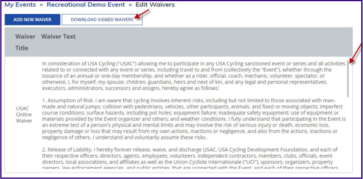 Online Event Waiver Overview for Event Directors – NEBRA